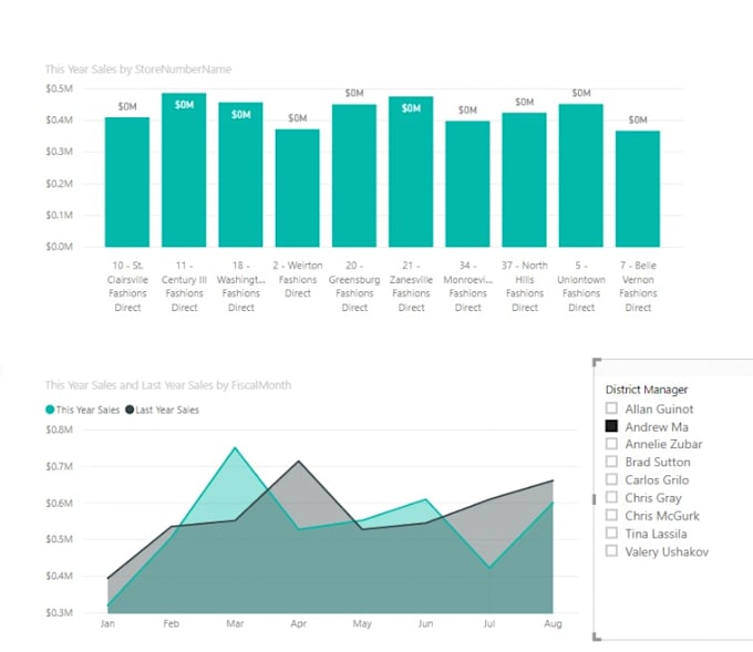 Create power bi reports based on the user needs by Paulafirpo | Fiverr