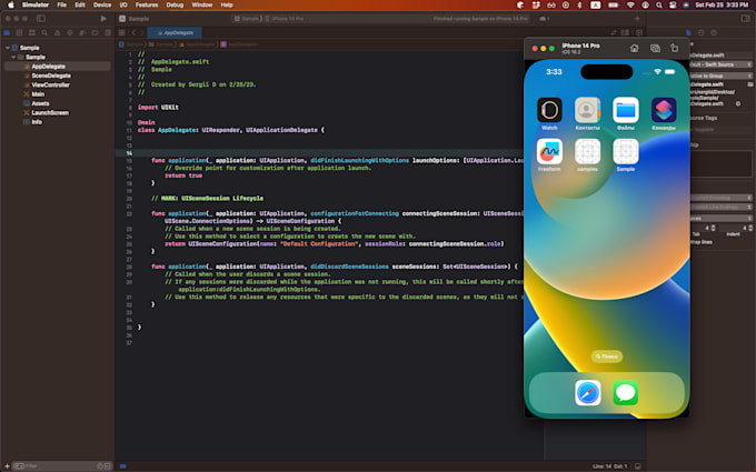 Develop native ios mobile application by Sergd2005 | Fiverr