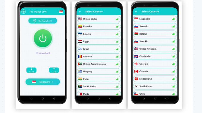 Develop vpn app with admin panel and admob integrated by Naeim_f | Fiverr