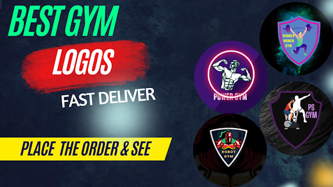 Design perfect sports,gym and fitness logo by Rahideen_786 | Fiverr
