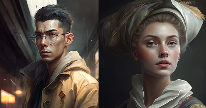Make high quality character digital art with an advanced ai by Ymouss1 | Fiverr