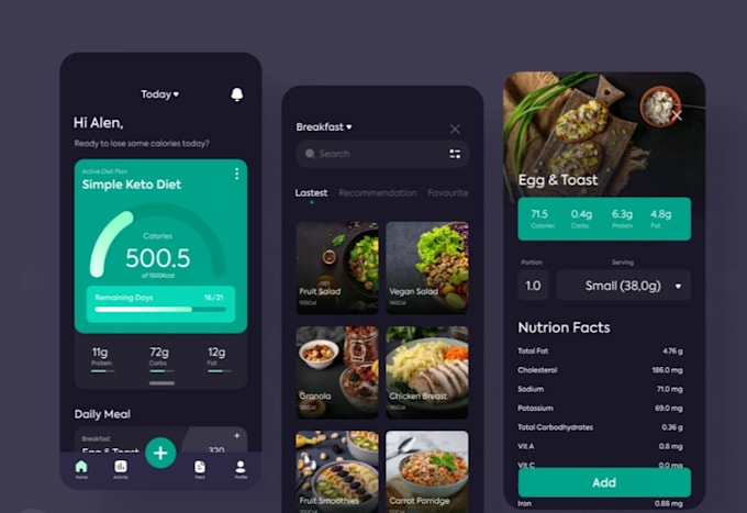Create mobile apps in flutter for ios and android by Usamashinwari | Fiverr