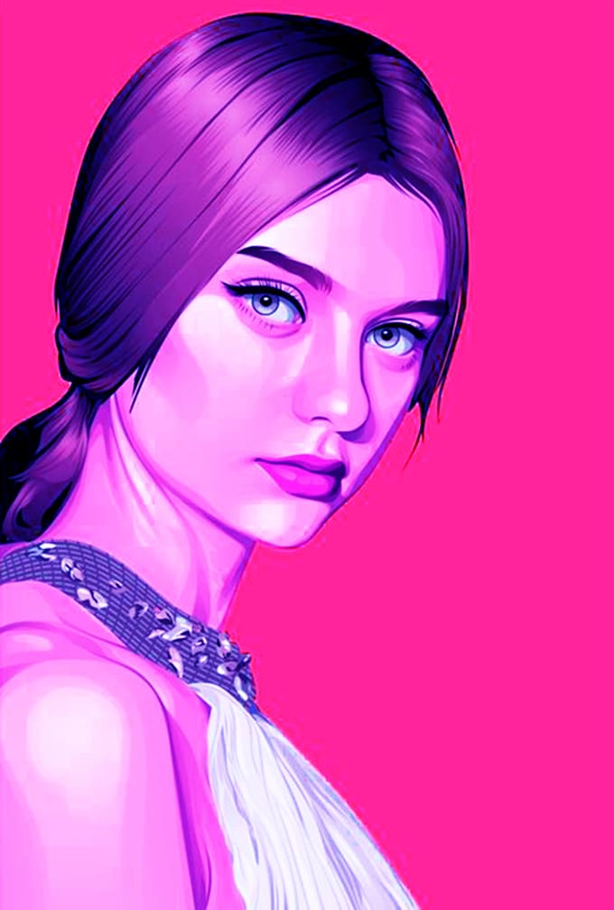 Make cartoon vector portrait from your illustration by Rabillad | Fiverr