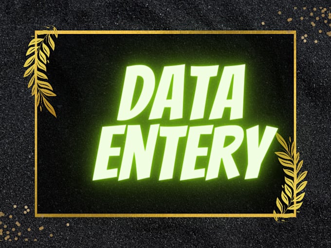 Do data entry typing work,data collection and logo making by ...