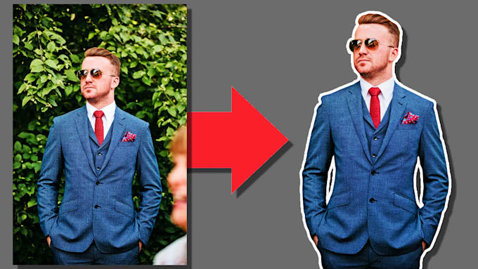 Professionally remove image backgrounds by Electromodeyt | Fiverr
