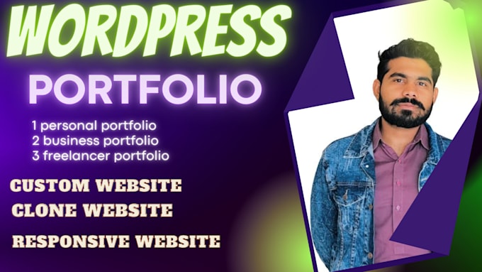 Create portfolios for personal, company, and business by Wpmughal | Fiverr