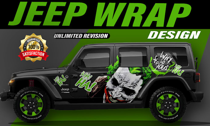 Do jeep wraps design,custom4x4 jeep wraps, car wrap design by ...