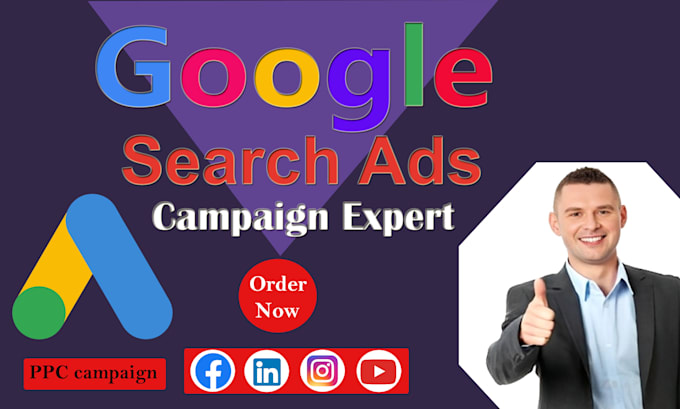 Setup manage and optimize your profitable google search ads adwords ppc ...