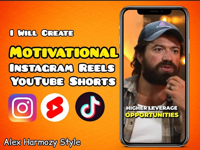 Create viral motivational instagram reels and youtube shorts by Saadat_hassan07 | Fiverr