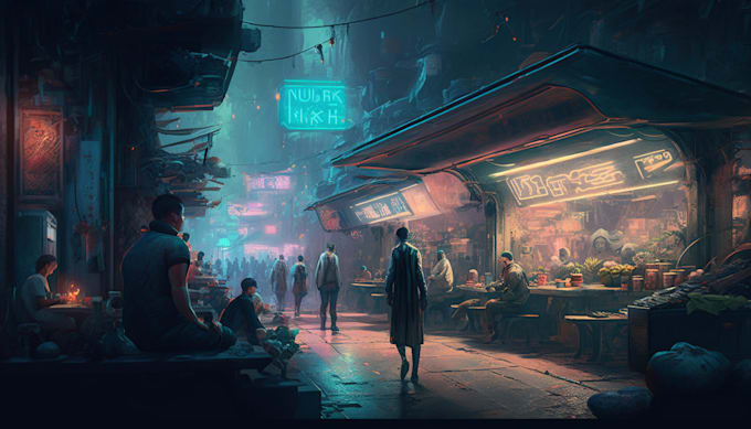 Create stunning concept art using ai by Casperdelft | Fiverr