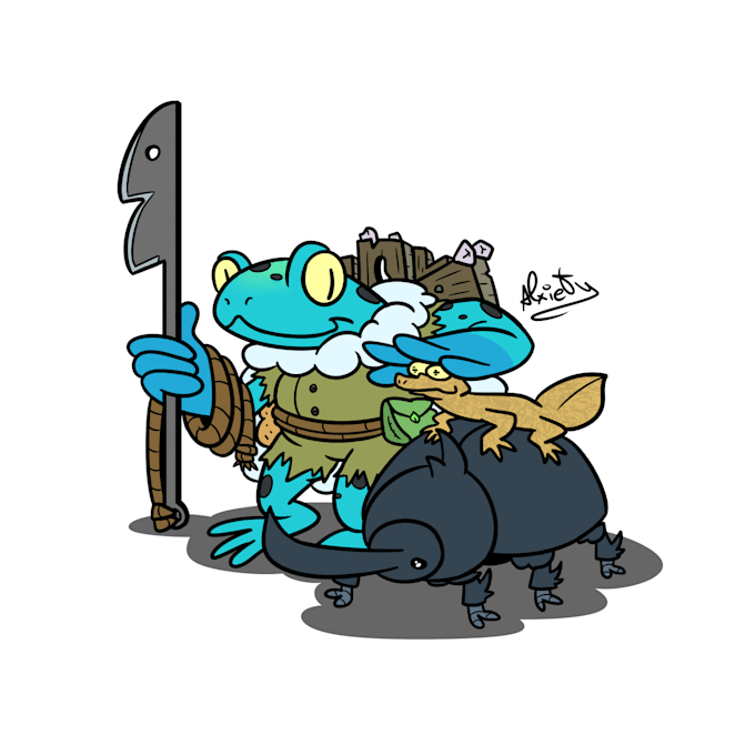 Draw your dnd character by Alxiety | Fiverr