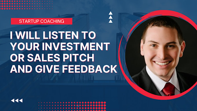 Listen to your startup investor pitch deck and give feedback by ...