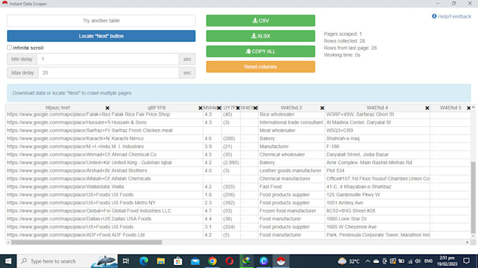 Web scraping, extractor and entry data with excel sheet by Basitkkhan | Fiverr