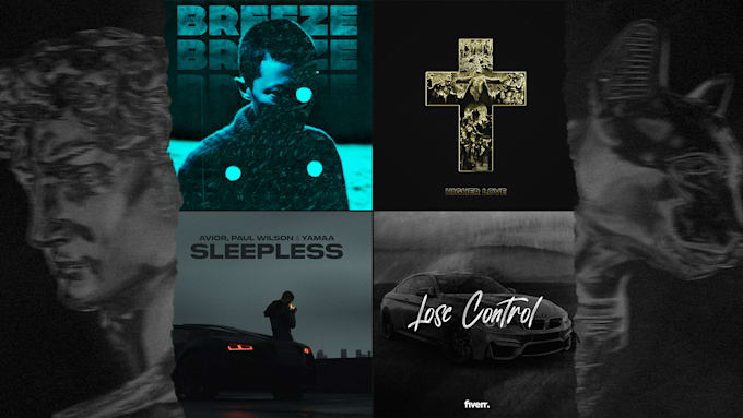 Design a modern music cover art by Pvdesign_ | Fiverr