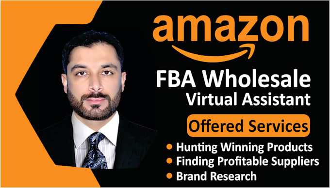 Be your amazon fba wholesale virtual assistant by Ammar6834 | Fiverr