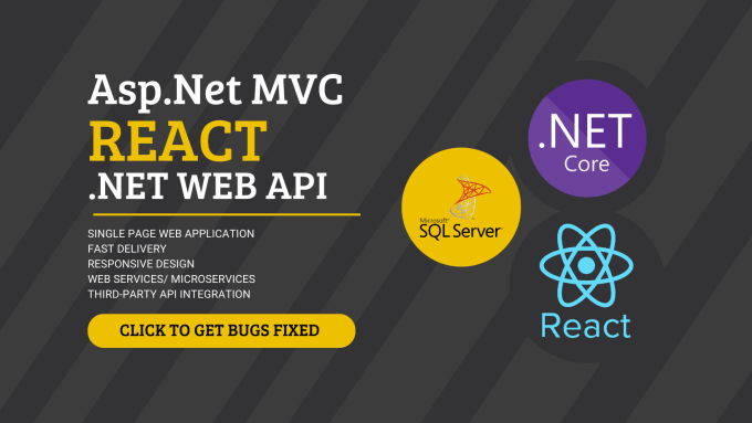 Do Asp Net Asp Net Mvc Rest Api React Web Application By Vakaer Fiverr