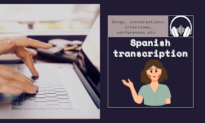 Do spanish transcription of any audio file or video by Yessica42 | Fiverr