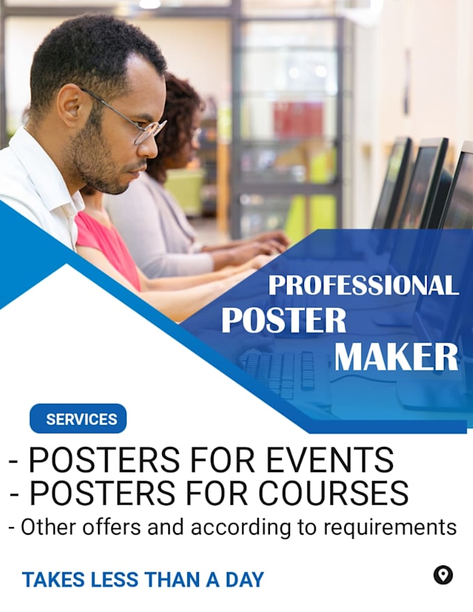 Professional poster designer for your business or event by ...