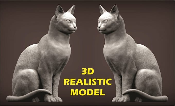 Do 3d animal model, animal animation, rig, texture with realistic xgen ...