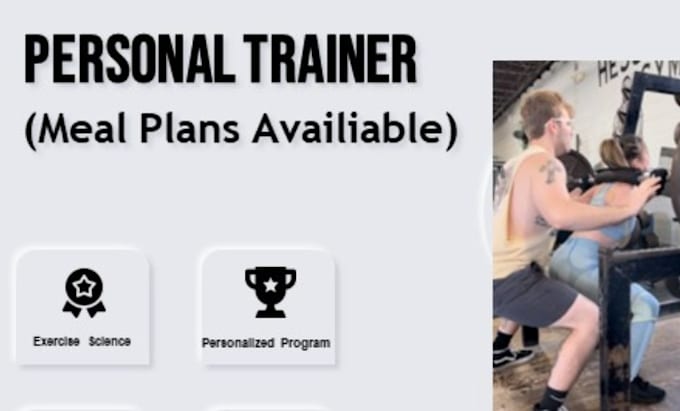 Create a custom workout plan for you by Trainertrey | Fiverr