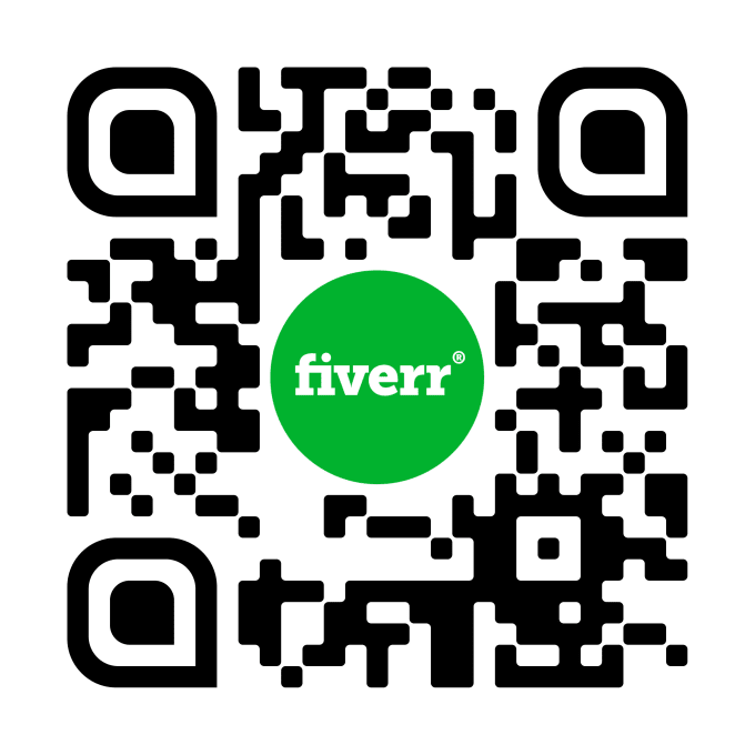 Create a professional qr code for your business by Houlatif | Fiverr