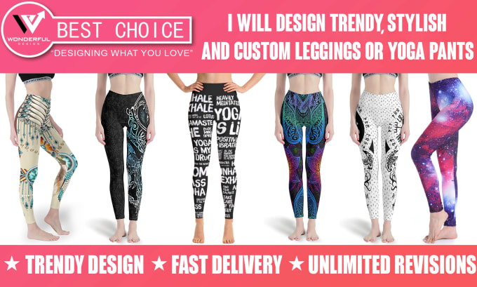 concevoir des leggings des pantalons de yoga tendance styles et personnalises