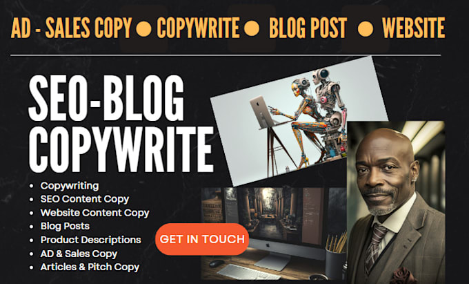 Generate seo blog, website, articles or business outlines by Glenegrant | Fiverr