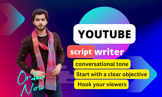 Be your youtube video script writer by Alisiyal796 | Fiverr