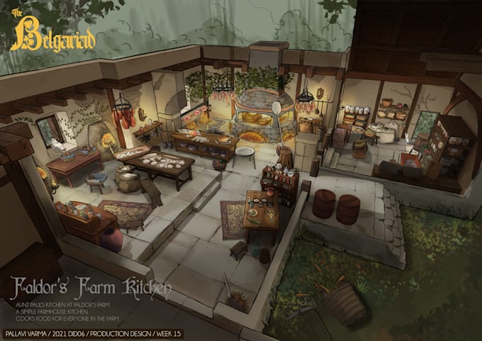 Design 2d environment interiors and props for games by Pallavivarma94 ...