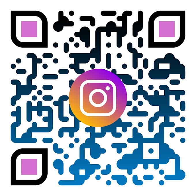 Design a professional qr code with your logo by Hatata7 | Fiverr