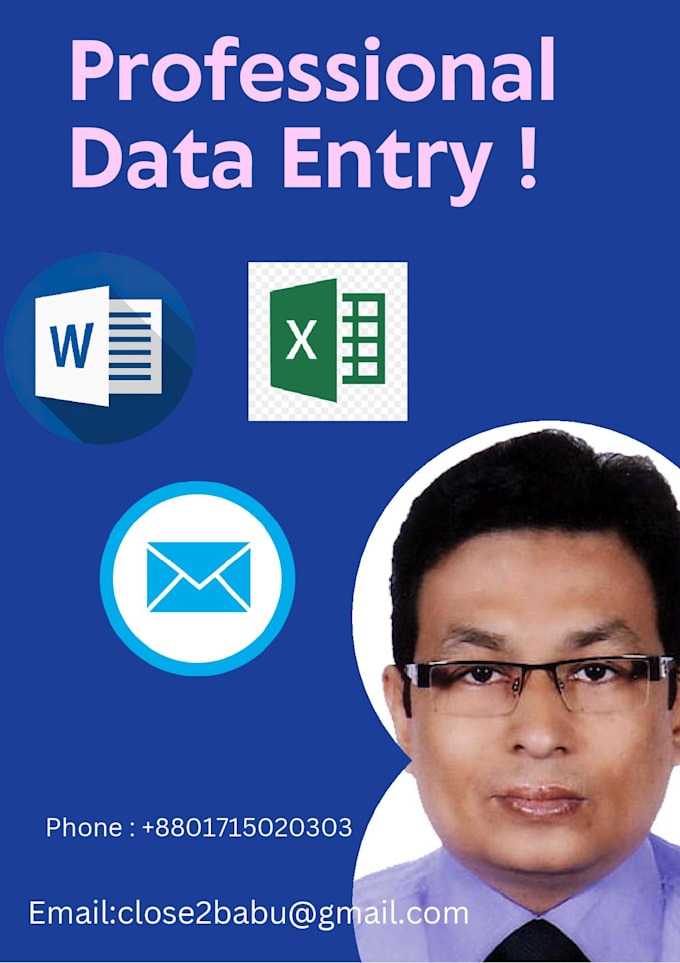 Do professional data entry by Babu4online | Fiverr