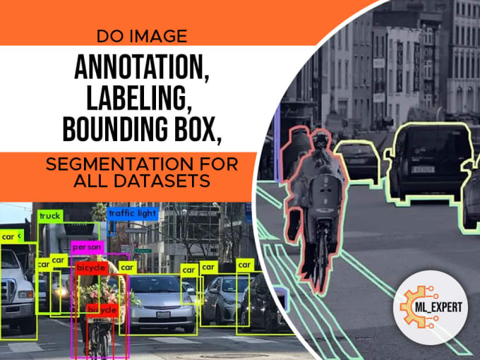 Provide image annotation, labeling bounding box, segmentation by Ml ... Provide image annotation, labeling bounding box, segmentation by Ml ...
