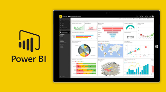 Advanced power bi dashboard creation for business analytics by Hre ...