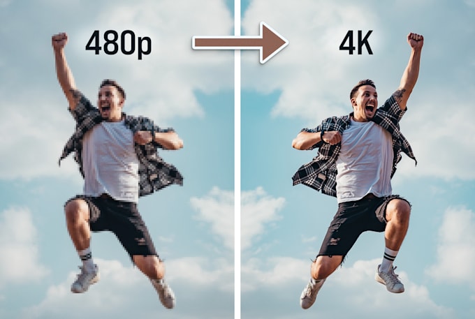 Professional video upscaling for enhanced visual quality by ...