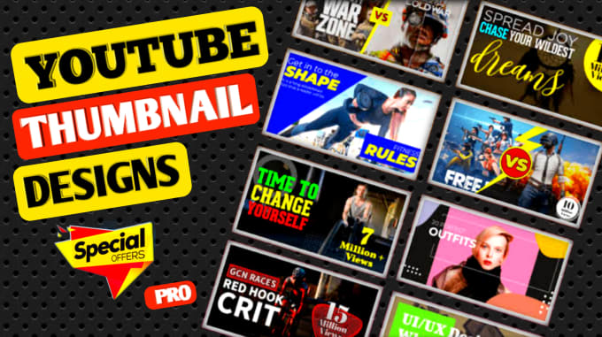 Design the perfect youtube thumbnail by Anikvaicom | Fiverr