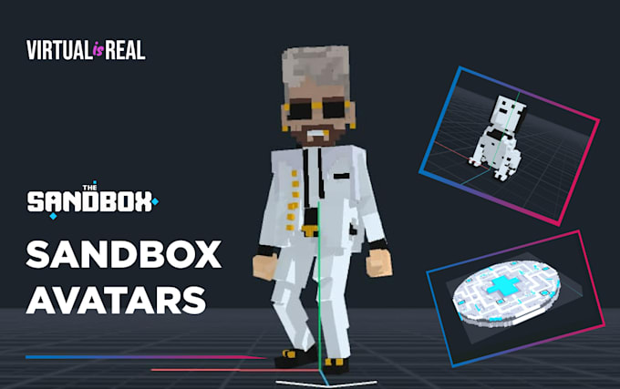 Create custom avatars and assets for sandbox metaverse by Virtualisreal ...