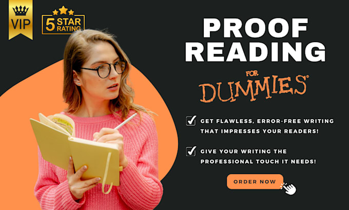 Perfect your writing with professional proofreading by Mattbillett | Fiverr