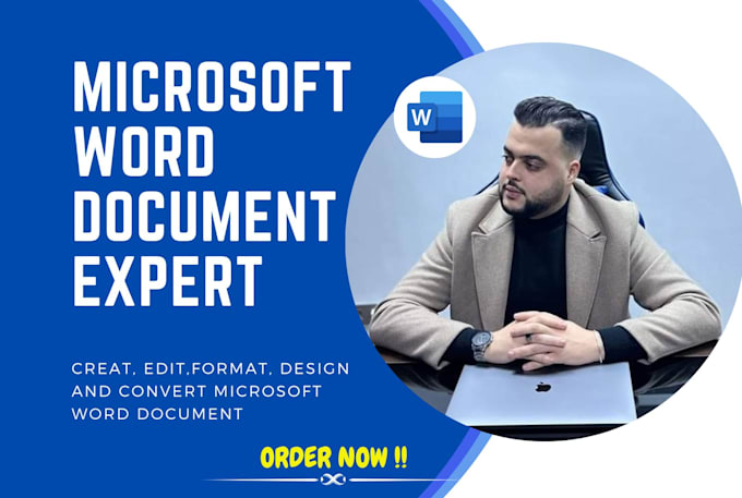 Create, edit and format up to 40 pages microsoft word documents, document format by Mostafa ...