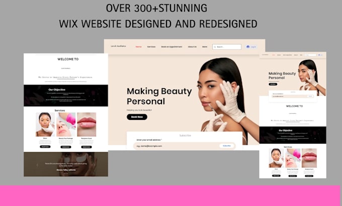 Design wix website wix website design wix website redesign by Brianscott126 | Fiverr