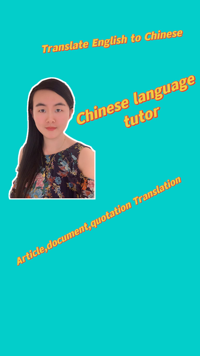 Teach chinese pronunciation tutor class online by Rebeccaluli12 | Fiverr