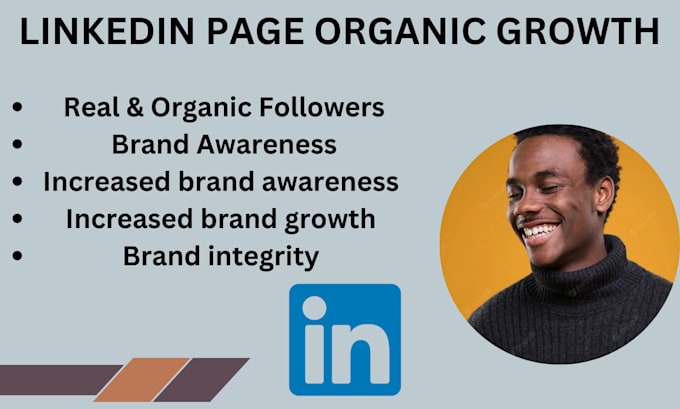 Grow your linkedin profile, business page, content, organic followers ...