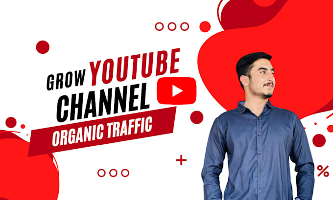 Do organic youtube video and channel promotion by Uzair174 | Fiverr
