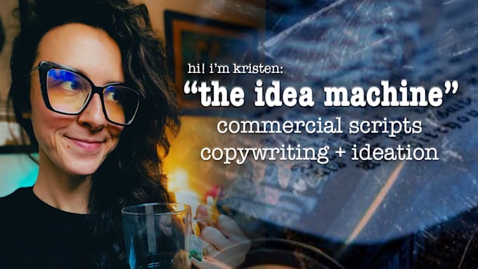 Write engaging commercial scripts for your brand by Krisleighsen | Fiverr