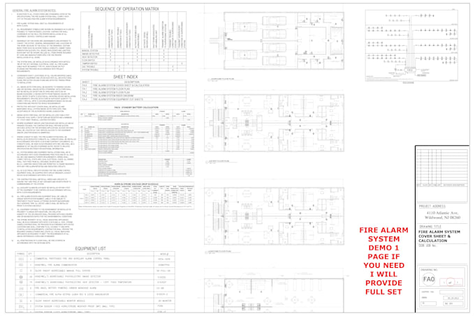 Design fire alarm or sprinkler system for building in nfpa standard by ...
