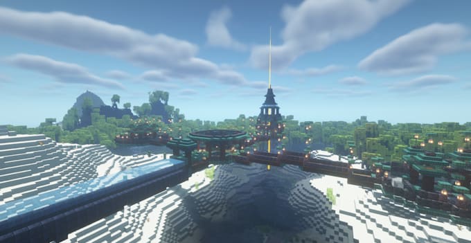 Build you a custom minecraft build like a tower or castle by ...