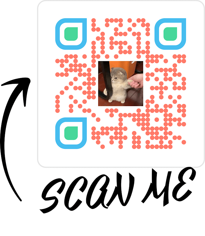 Design your beautiful qr code for your business by Haneeeeen | Fiverr