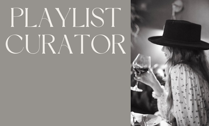 Curate your retail playlist by Elizabethkin599 | Fiverr