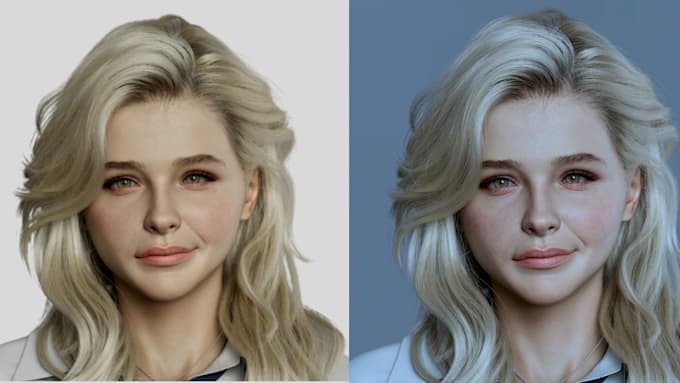 Create 3d realistic character,3d character,rig 3d character blender,unity,ue4,5 by Favouristicz ...