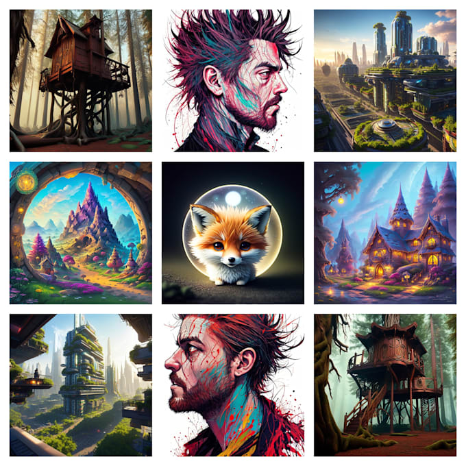 Bring your ideas to life with midjourney ai concept art by Lithira ...