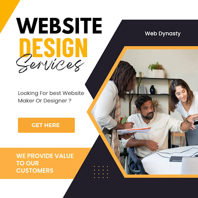 Design a professional and responsive website by Webdynasty_ | Fiverr